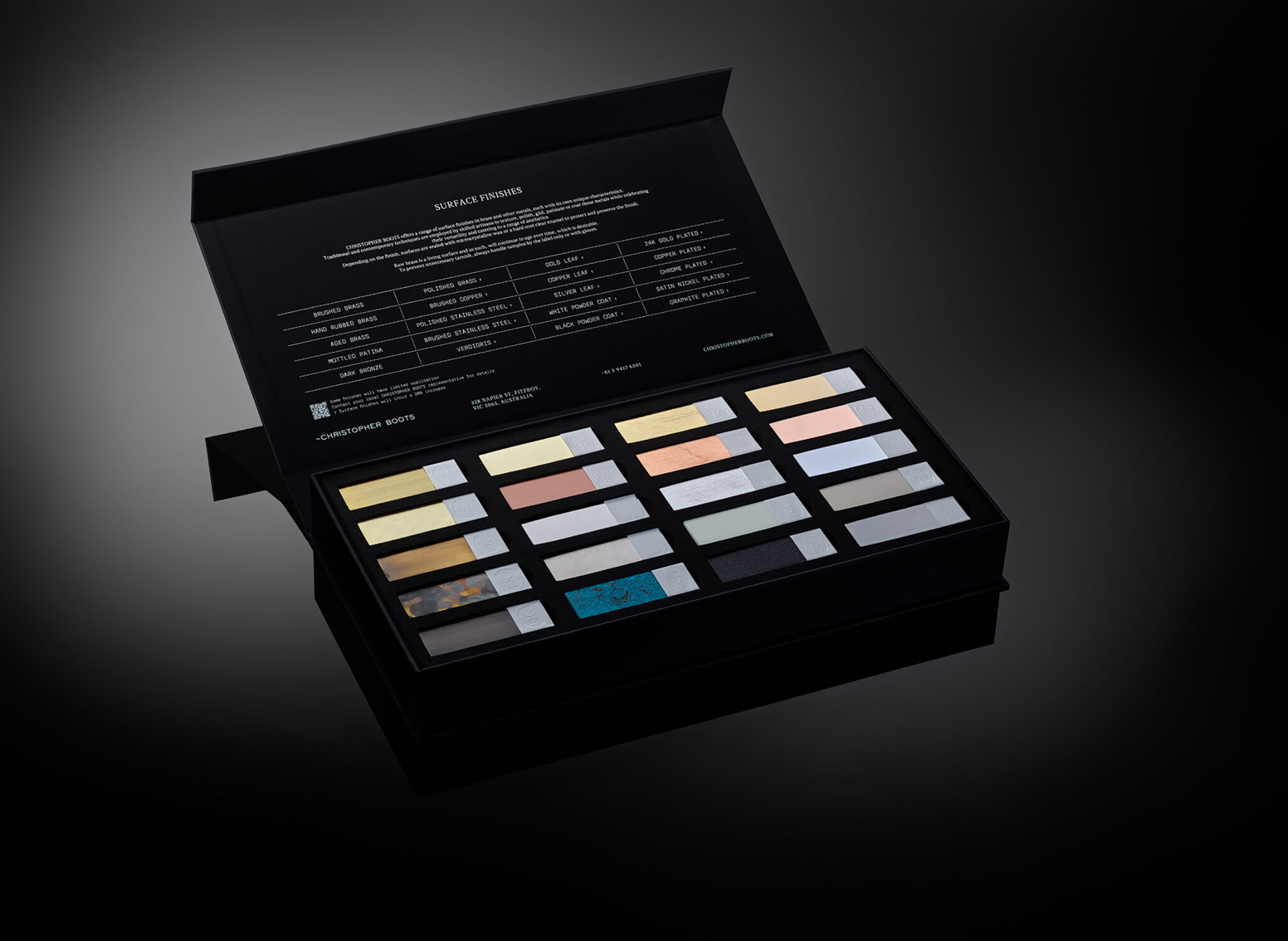 SAMPLE PACKS | Complete & Custom Selection of Finishes & Minerals