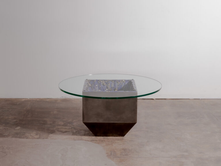 SPECIMEN TABLE | Collectible Art with Inlay of Minerals