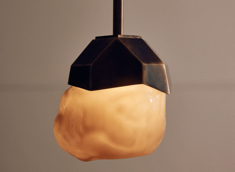 PROMETHEUS Collection | Quartz Crystal Circular Pendant Lights