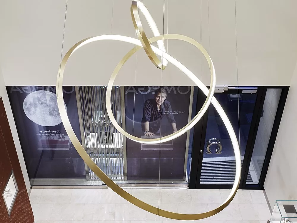 Omega, Melbourne | Custom Lighting Projects | Brooking Harper